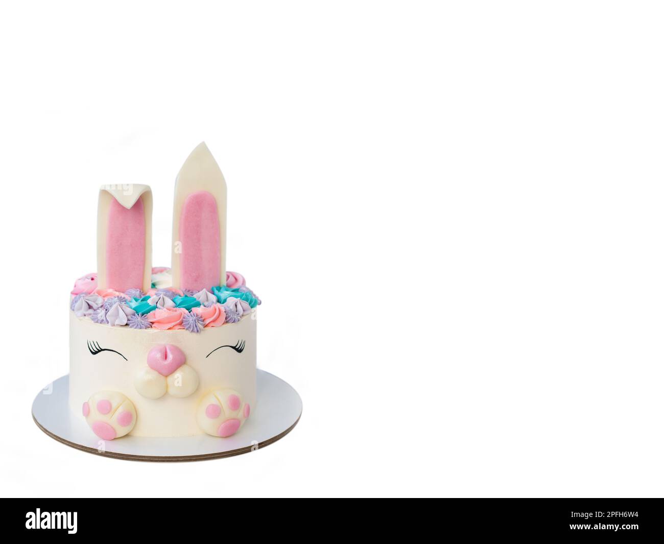 Easter Bunny Fondant Cake