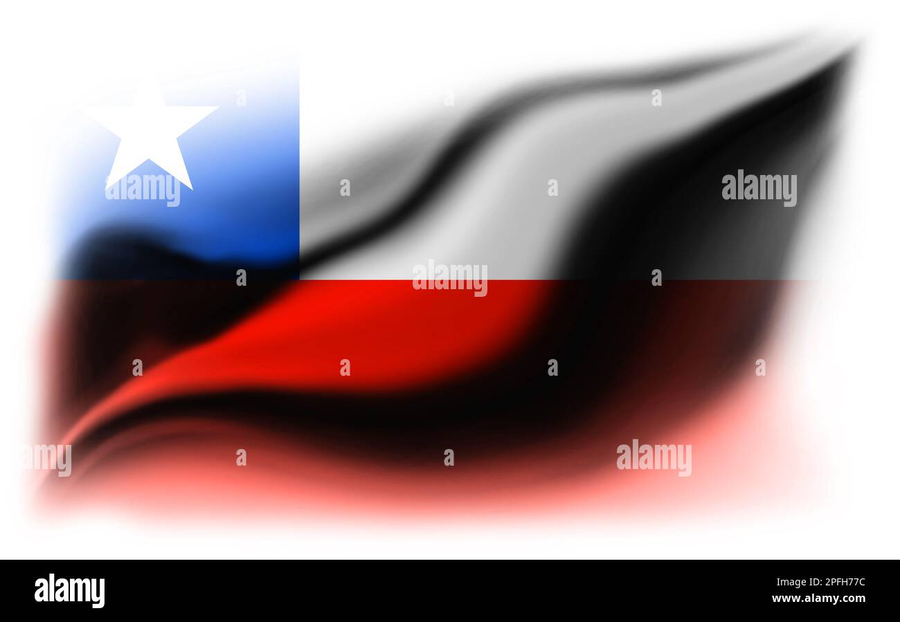 White background with torn Chile flag. 3d illustration Stock Photo - Alamy