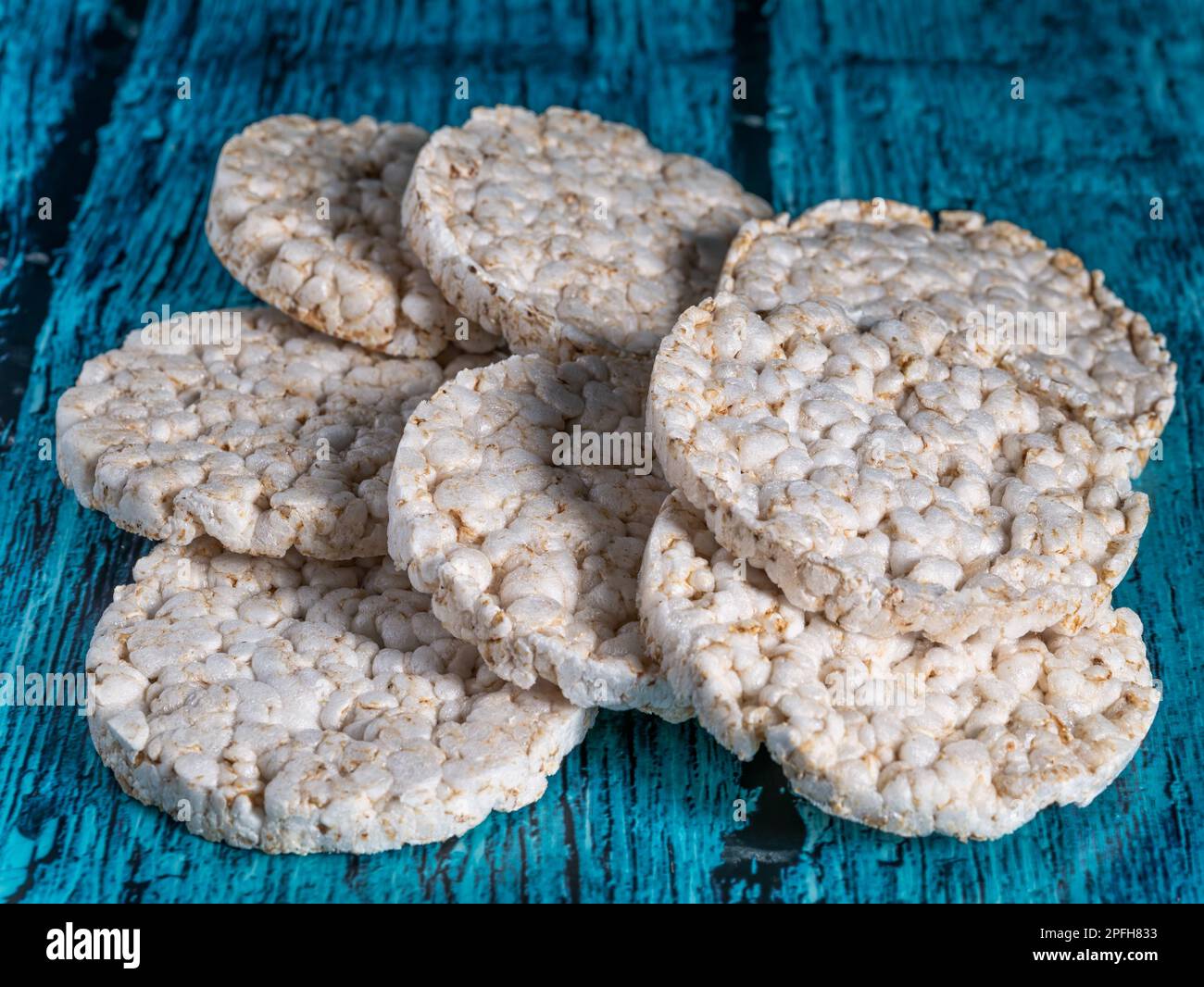 Puffed rice cakes fresh hi-res stock photography and images - Alamy