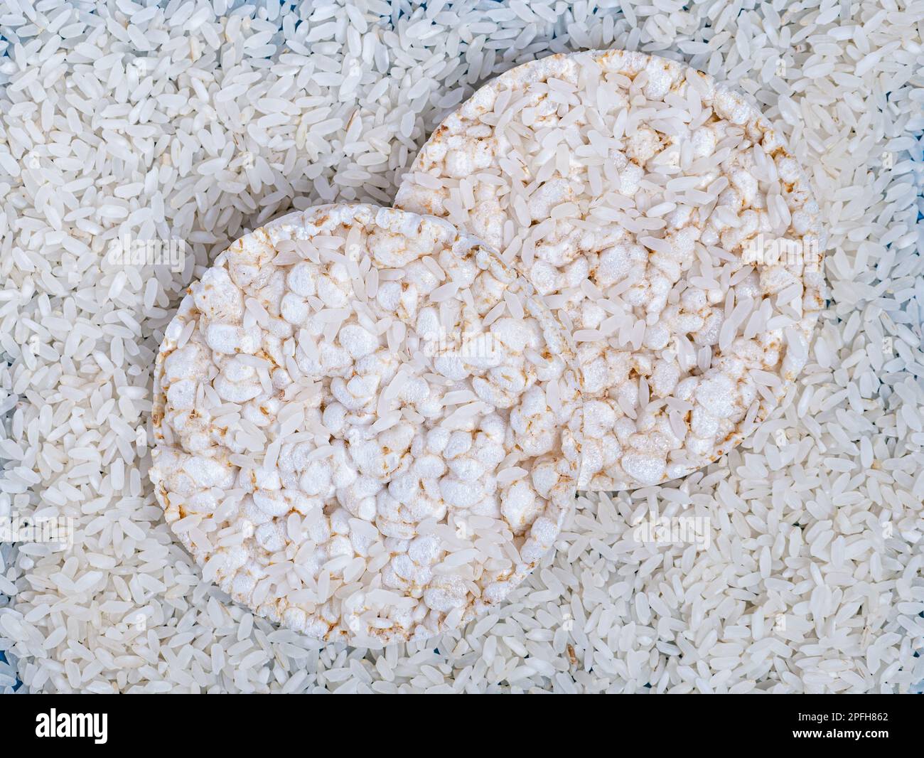 Puffed rice cakes fresh hi-res stock photography and images - Alamy