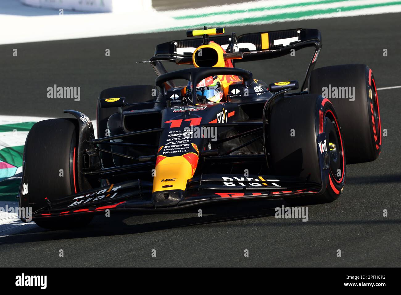 Jeddah, Saudi Arabia. 17th Mar, 2023. Sergio Perez (MEX) Red Bull ...