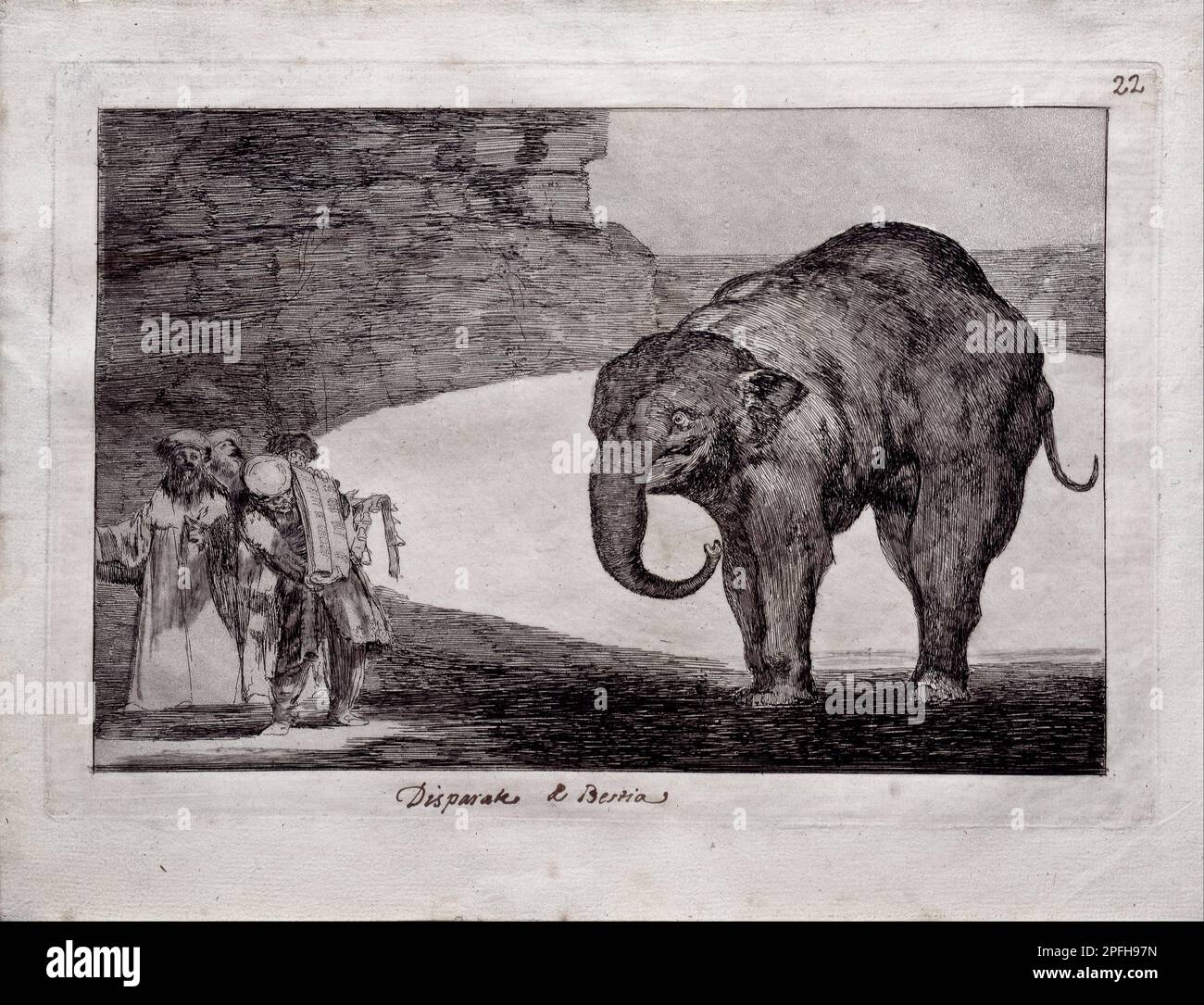 Animal Folly (1815 - 1819) by Francisco de Goya y Lucientes Stock Photo ...