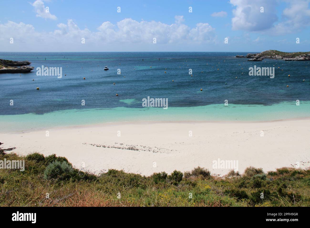 littoral at geordie bay rottnest island (australia Stock Photo - Alamy