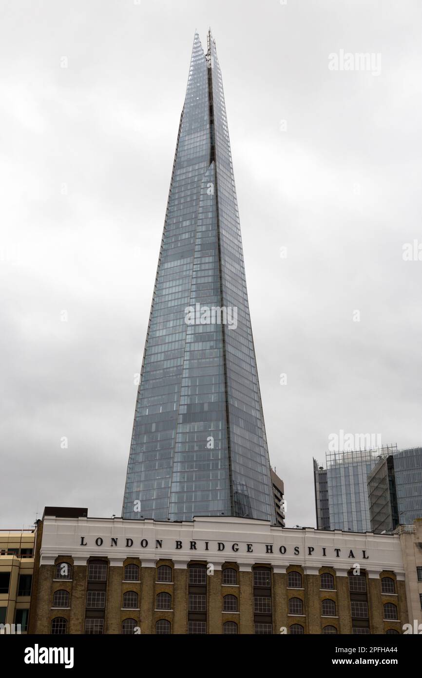 The Shard, also referred to as the Shard London Bridge and formerly ...