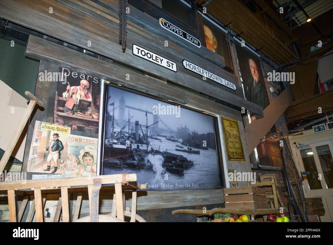 Visitor and tourist information centre with Victorian exhibits and ...