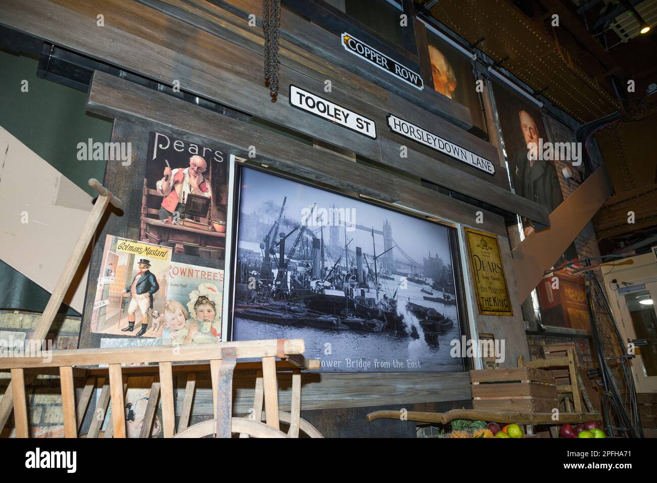 Visitor and tourist information centre with Victorian exhibits and ...