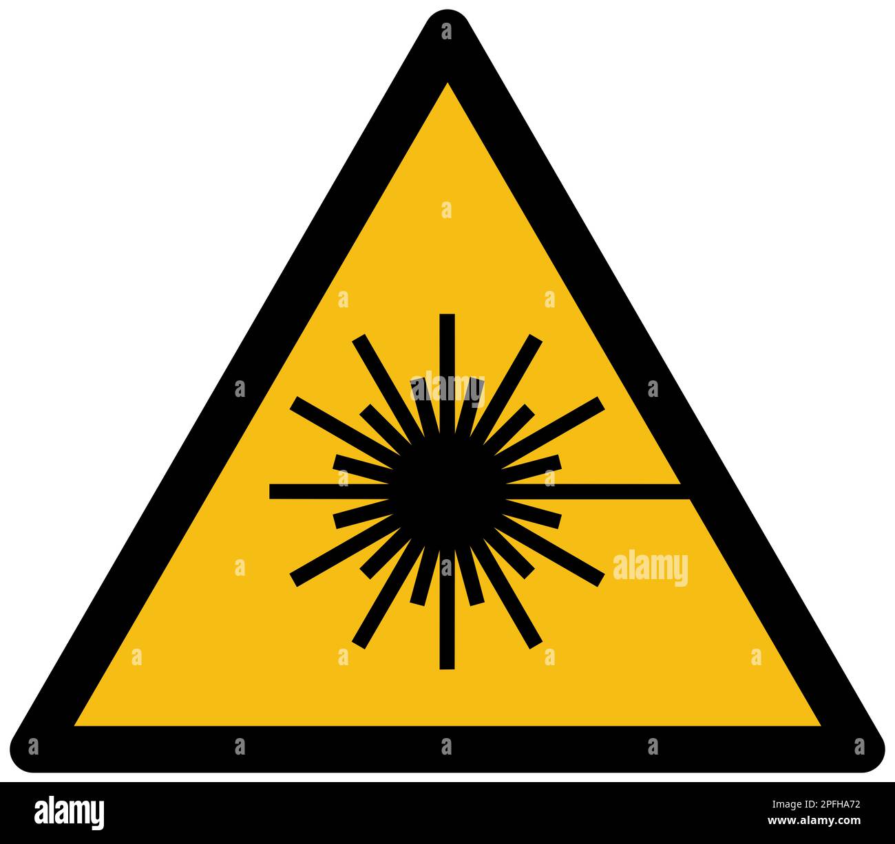 ISO 7010 Laser beam sign Stock Photo - Alamy ISO 7010 Laser beam sign Stock Photo - Alamy