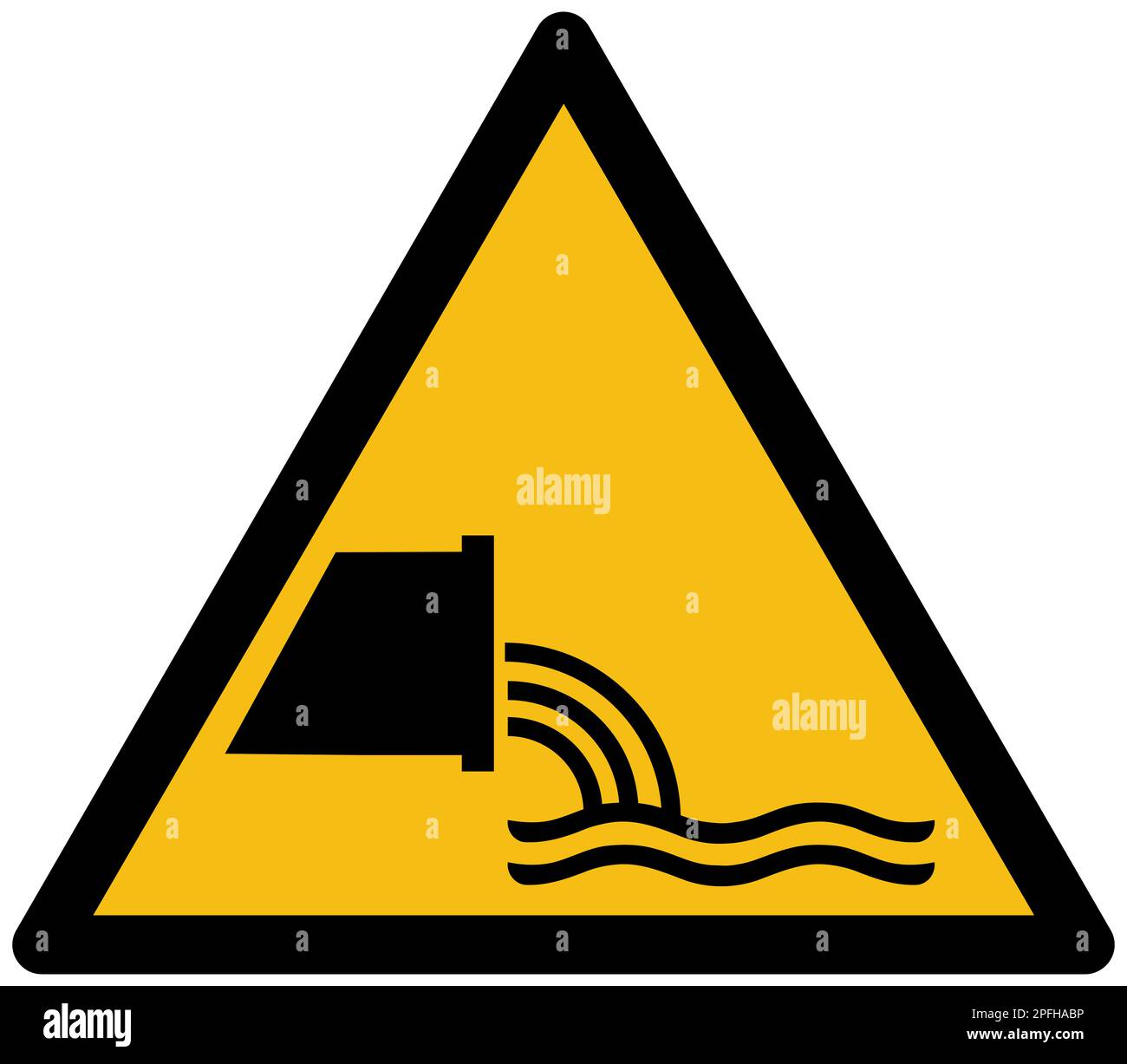 ISO 7010 Sewage effluent outfall sign Stock Photo - Alamy