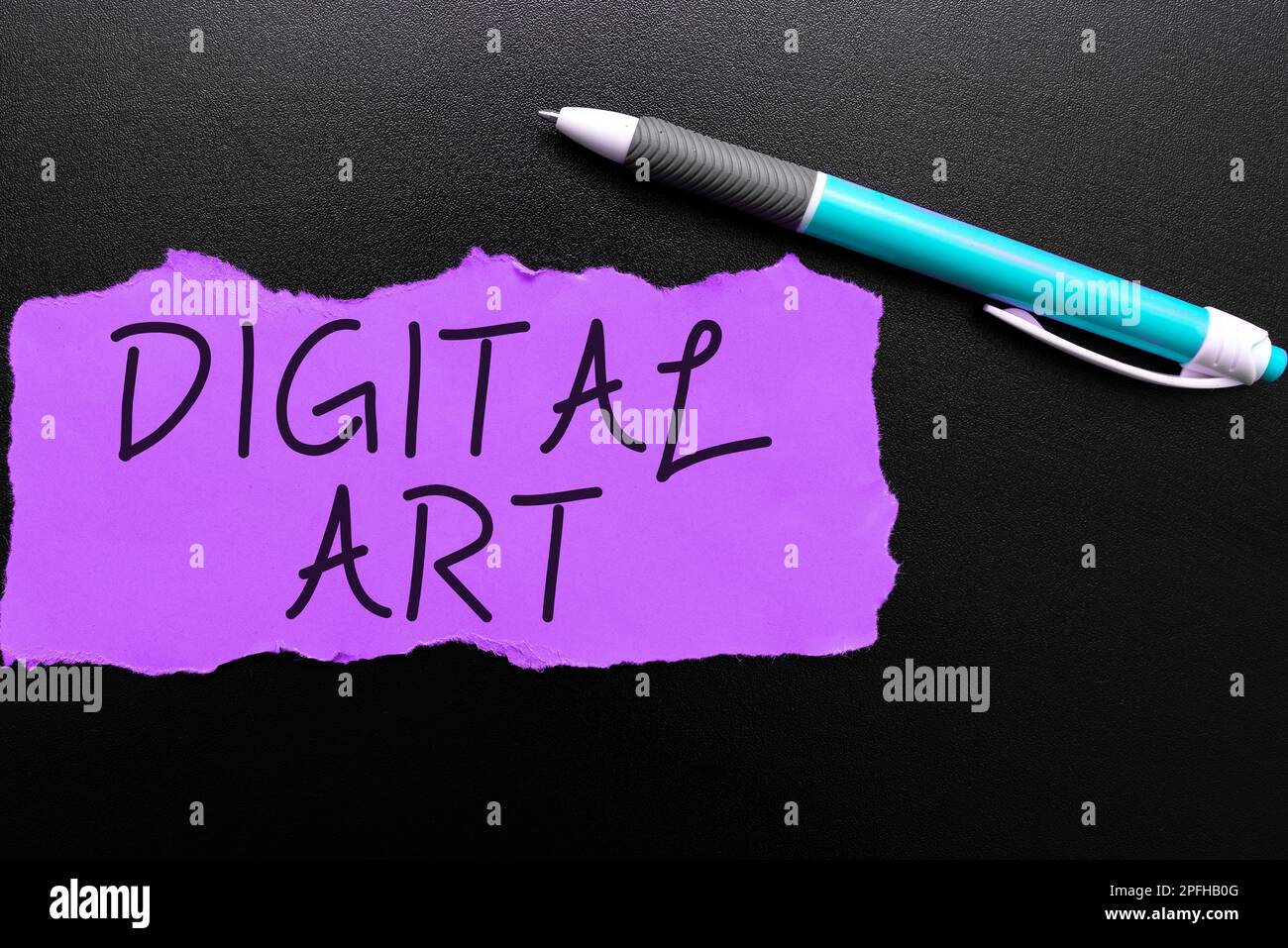 Handwriting text Digital Art. Internet Concept use of skill and ...