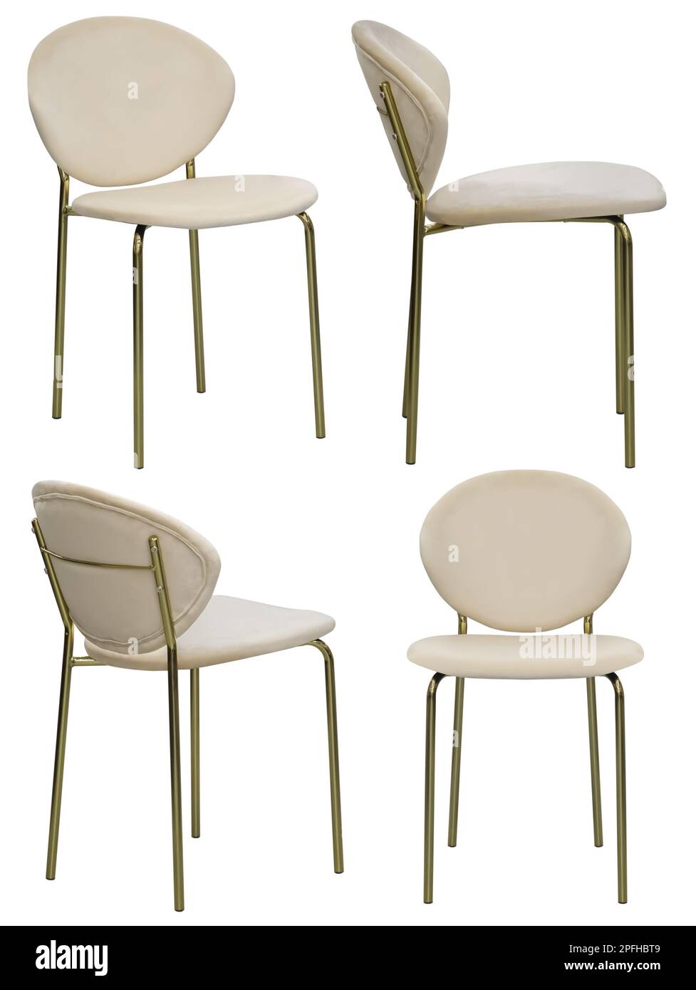 Chair for office or home. Interior element. Isolated from the ...