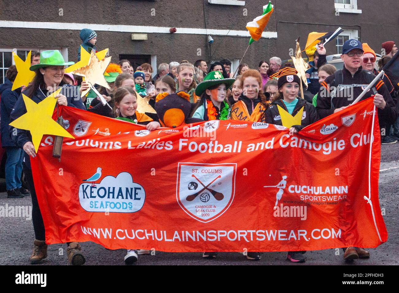 Friday 17 Mar 2023 Kealkil West Cork, Ireland; Kealkil held it’s St ...