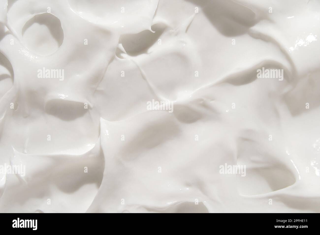 Cosmetic product background. White toothpaste texture. Cleansing face ...