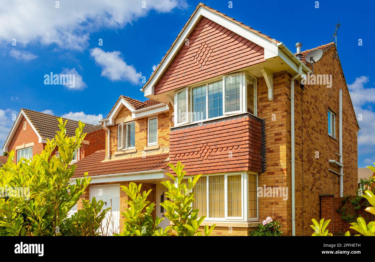 Typical white british family hi-res stock photography and images - Alamy