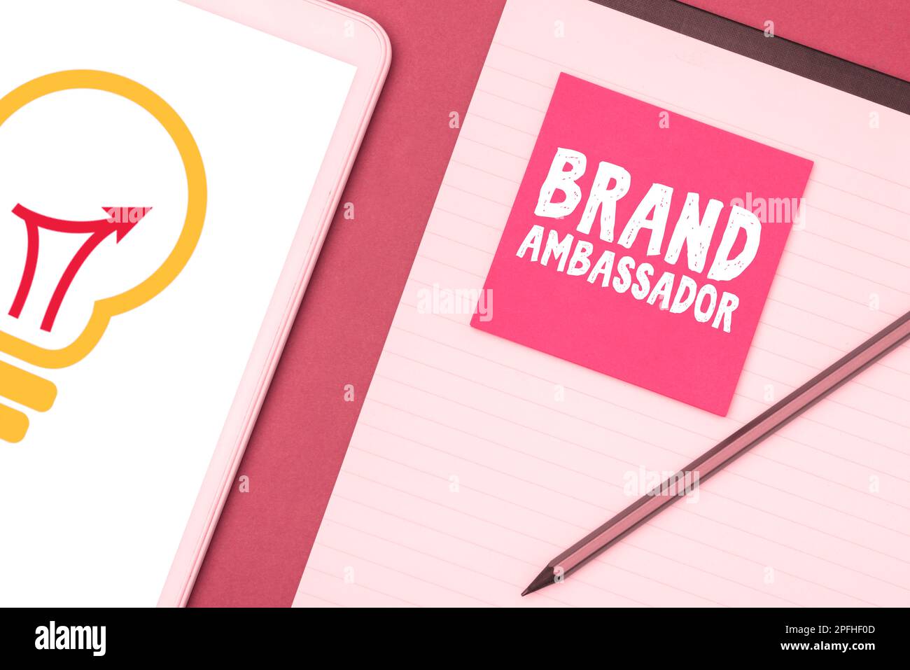 Inspiration showing sign Brand Ambassador. Word for agent accredited as ...