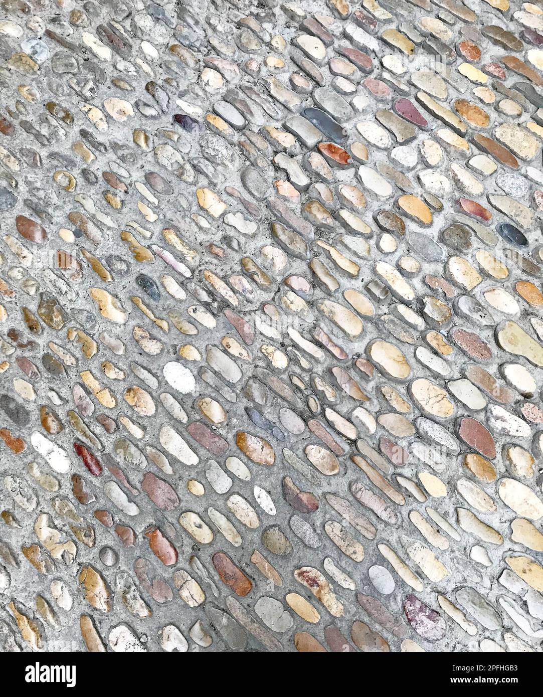 Path with cobblestone floor for backgrounds and textures Stock Photo ...