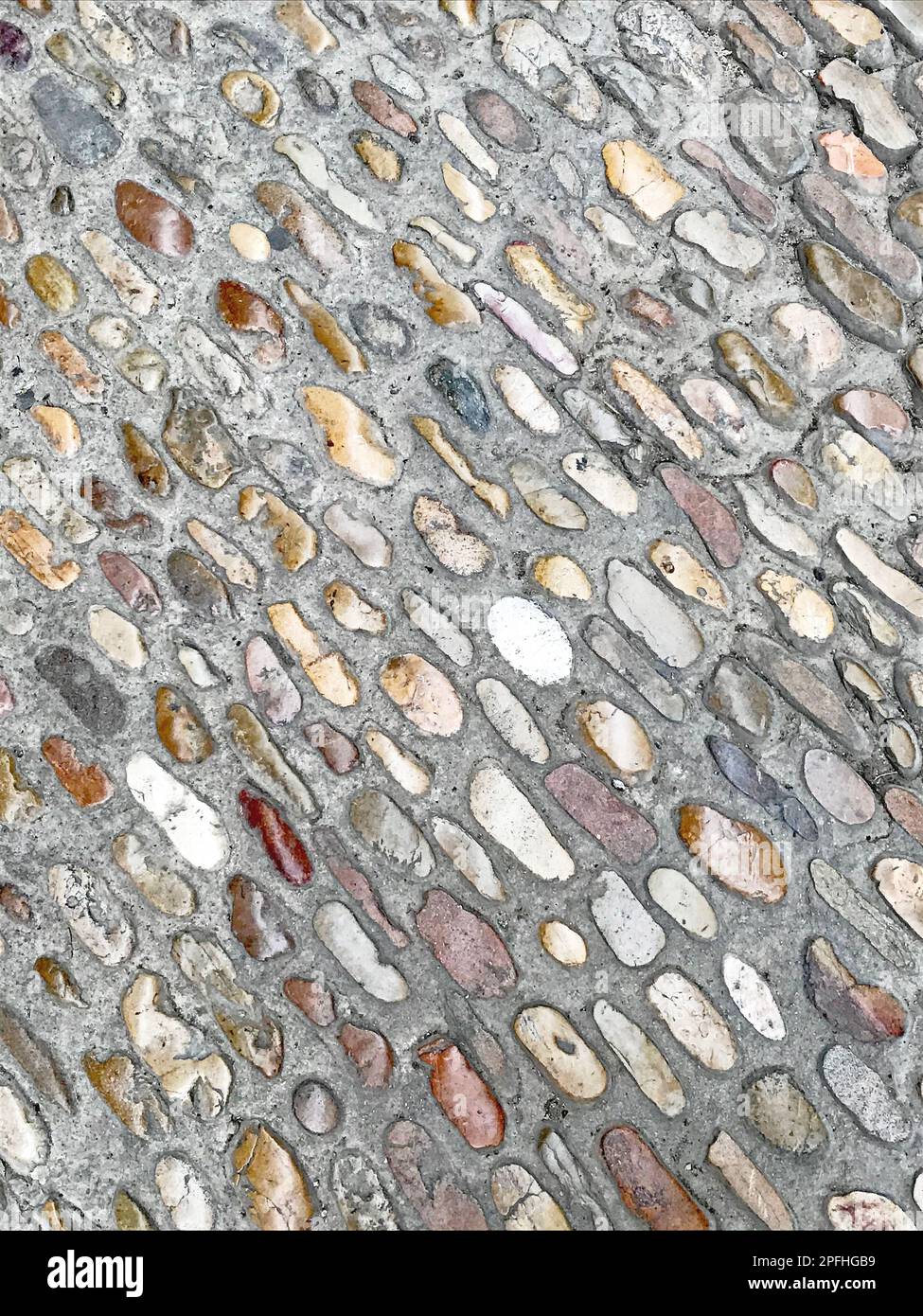 Path with cobblestone floor for backgrounds and textures Stock Photo ...