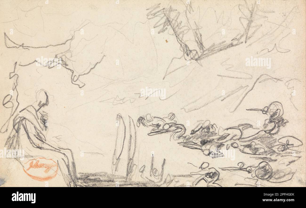 Figure Composition Study 32 by George Romney Stock Photo - Alamy