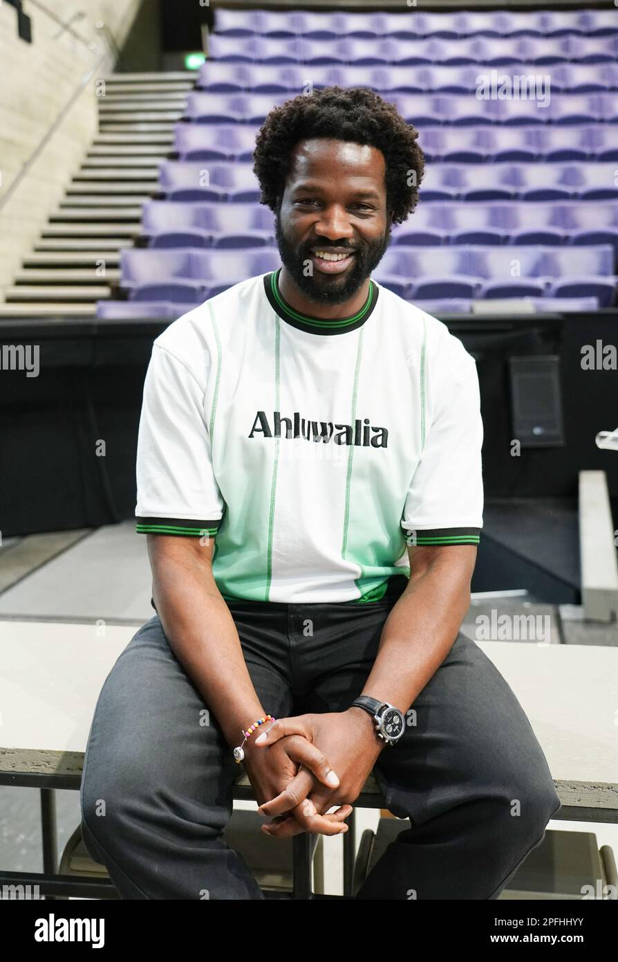 Sope Dirisu at rehearsals for a Poetry For Every Day Of The Year event ...