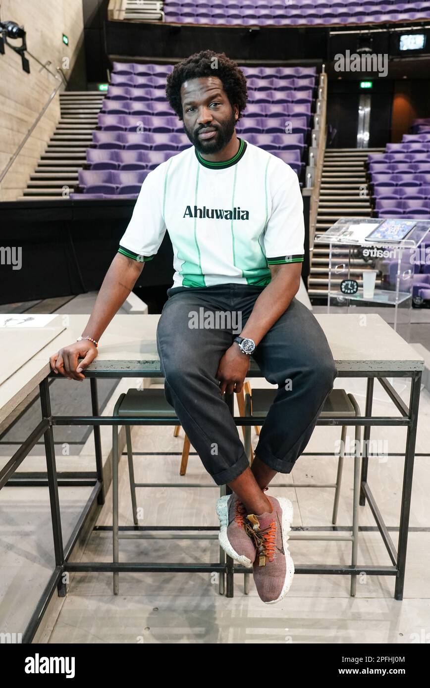 Sope Dirisu at rehearsals for a Poetry For Every Day Of The Year event ...