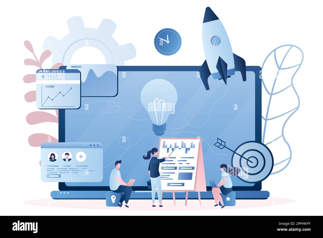 Business incubator Stock Vector Images - Alamy