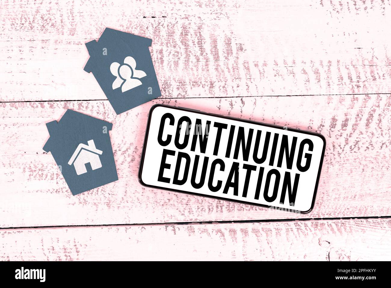Writing displaying text Continuing Education. Conceptual photo ...