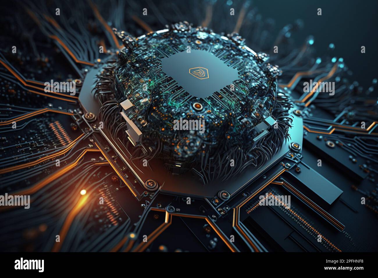 System artificial intelligence hi-res stock photography and images - Alamy
