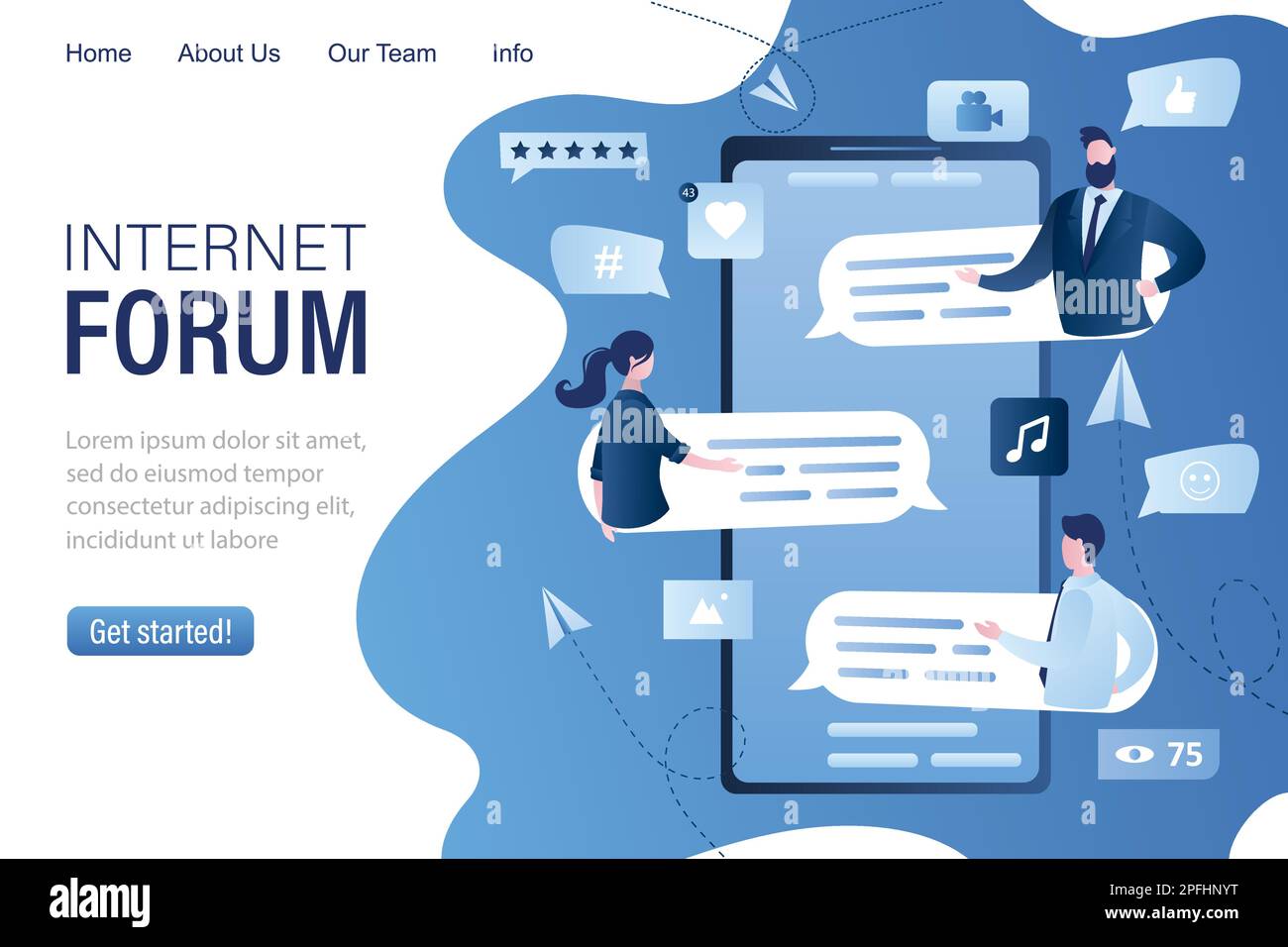 Adult content screen Stock Vector Images - Alamy