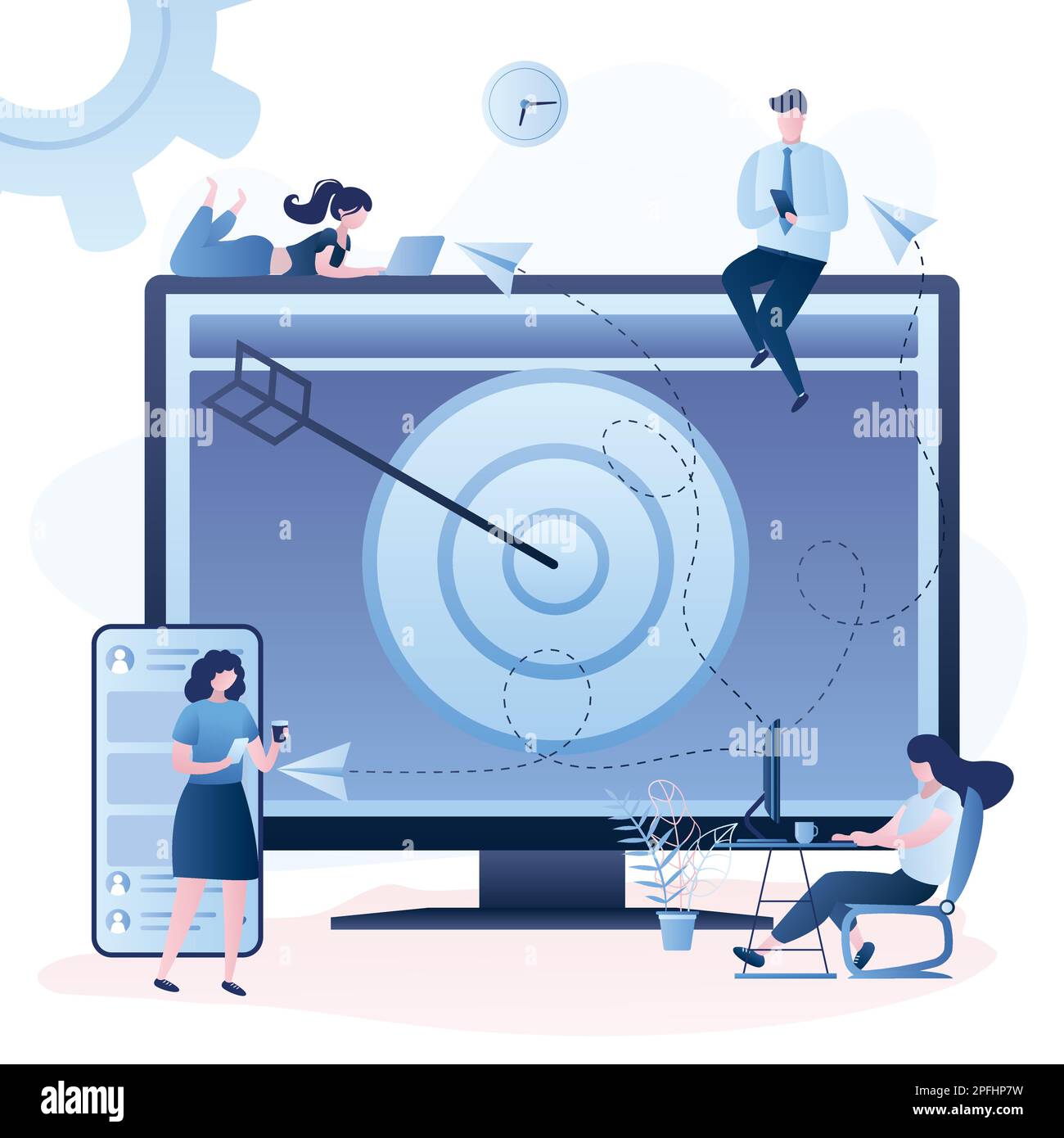 People concumers with devices get targeted ads and messages. Multi ... People concumers with devices get targeted ads and messages. Multi ...