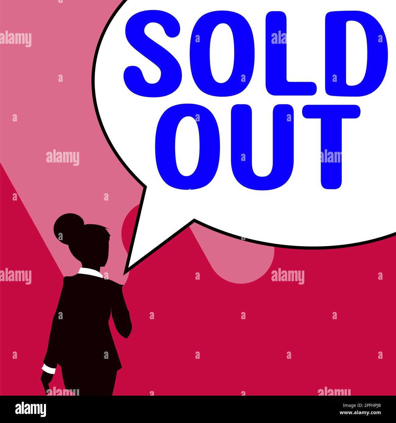 Sign displaying Sold Out. Conceptual photo Not available anymore ...