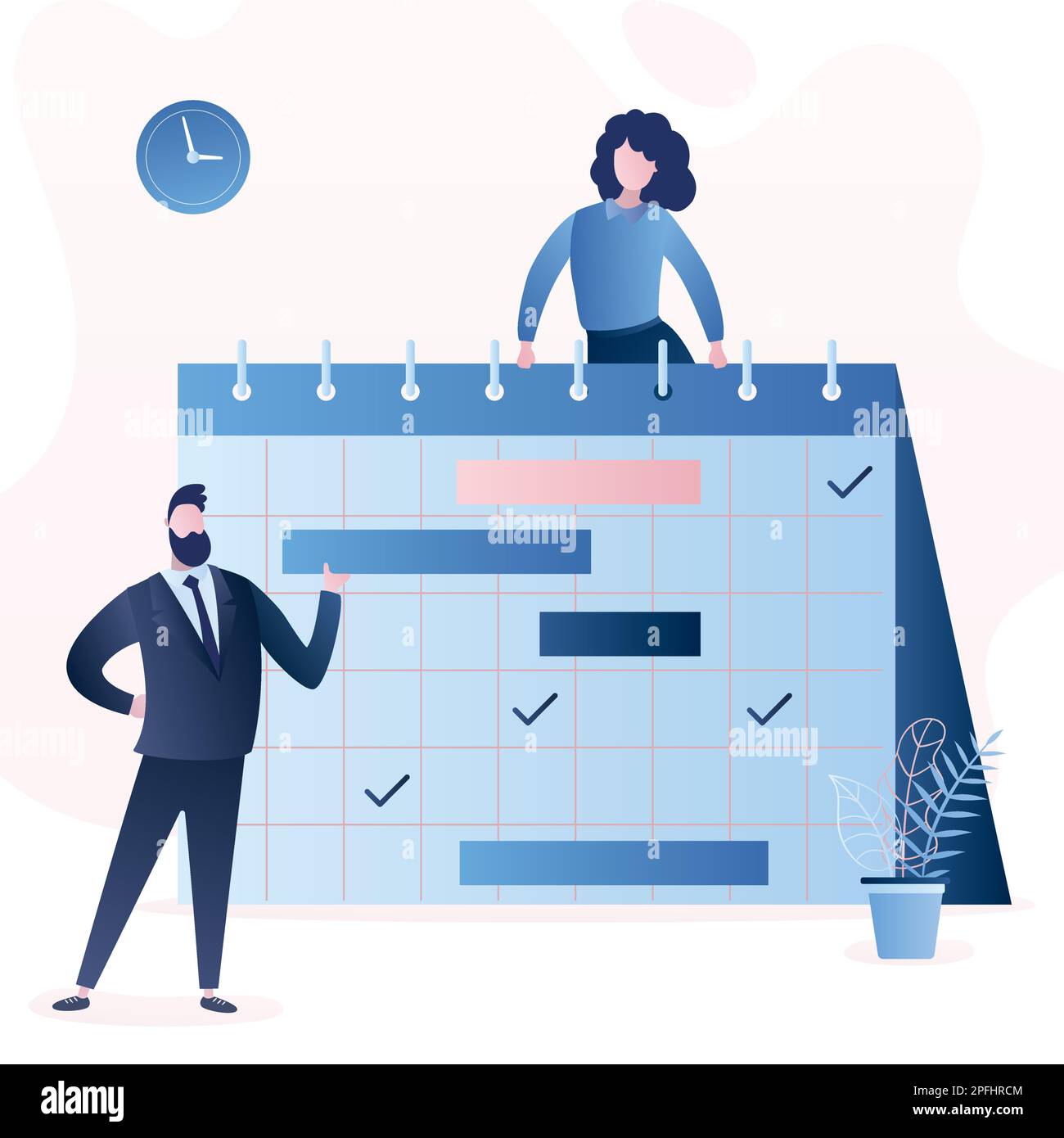 Time optimization Stock Vector Images - Alamy