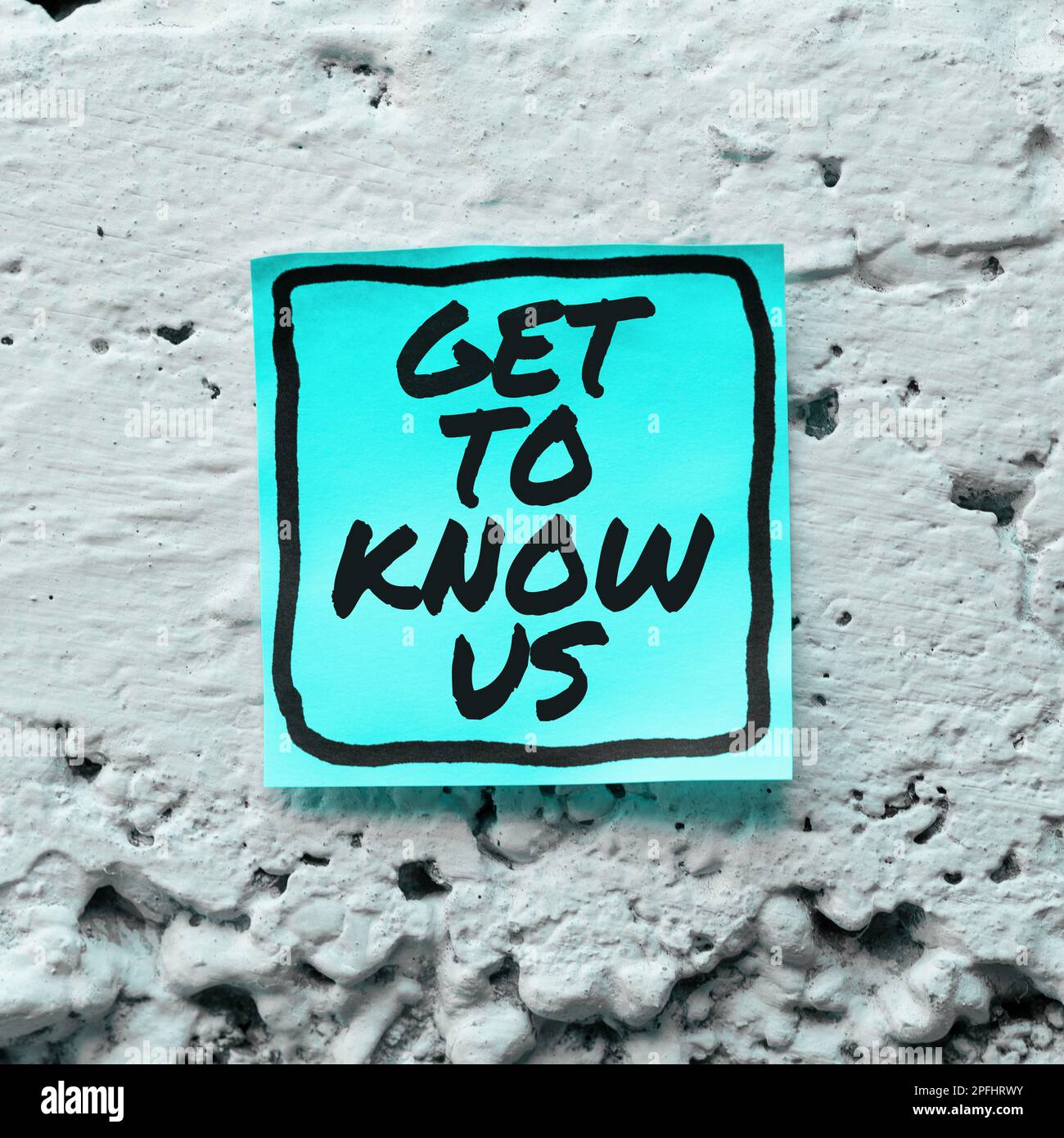 Inspiration showing sign Get To Know Us. Business overview acquiring an ...