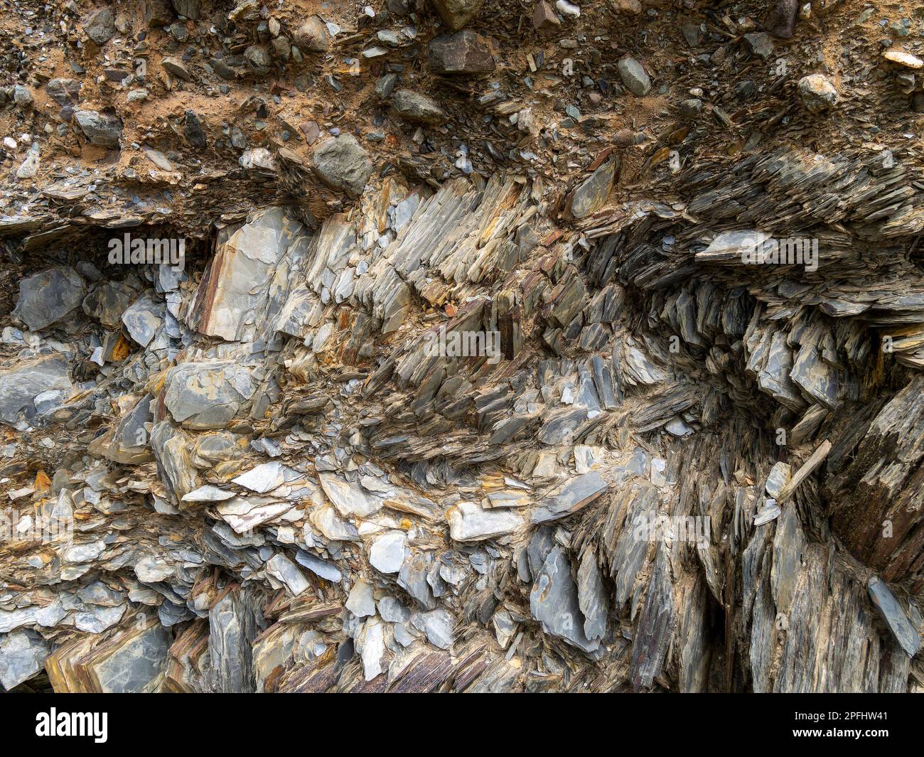 Rock layers pattern. Stone background, natural rock formation. Layered ...