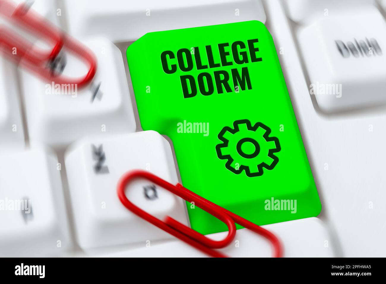 Inspiration showing sign College Dorm. Word Written on residence hall ...