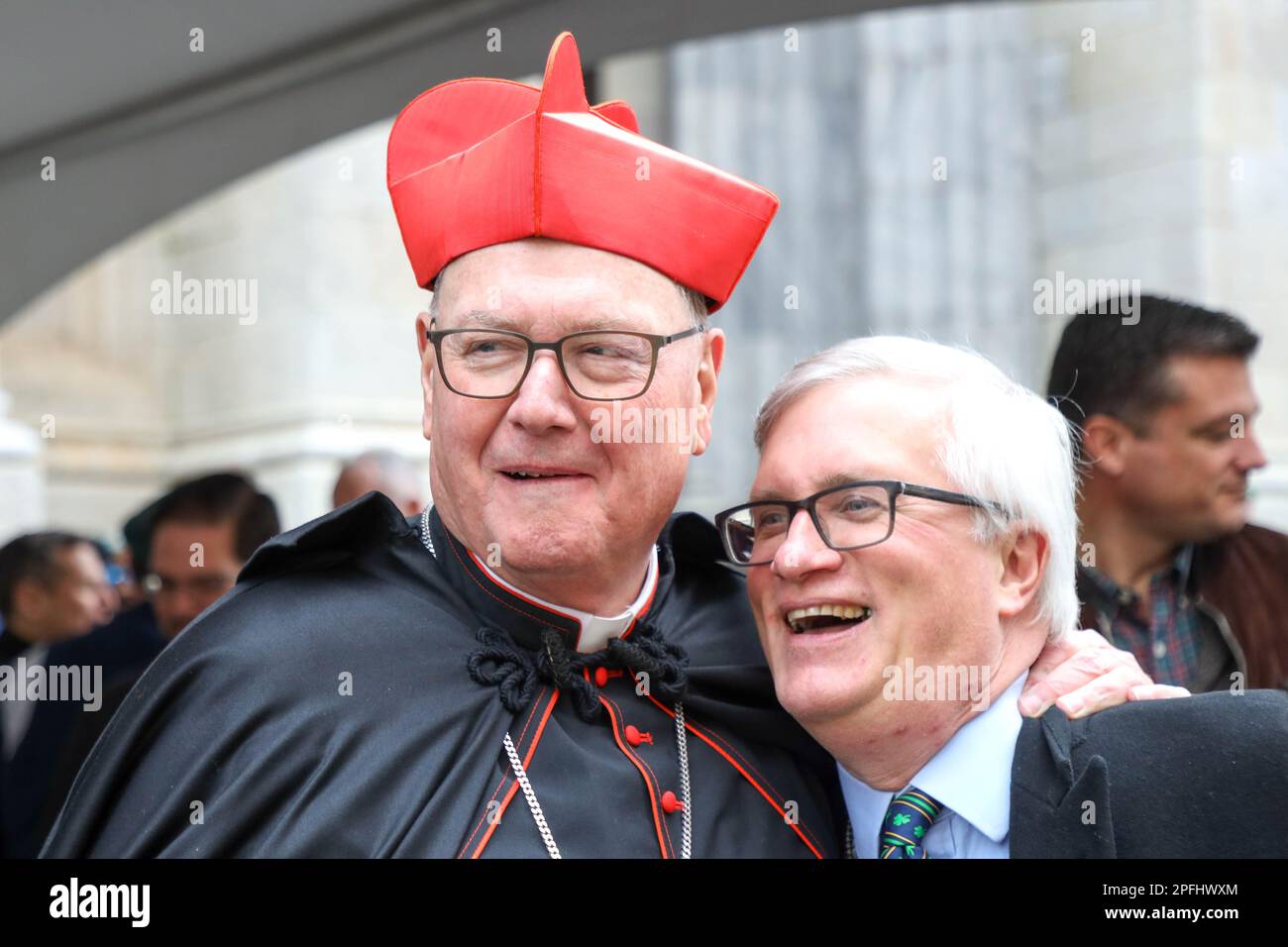 Cardinal Timothy Dolan Attend The 2023 New York City St Patricks Day