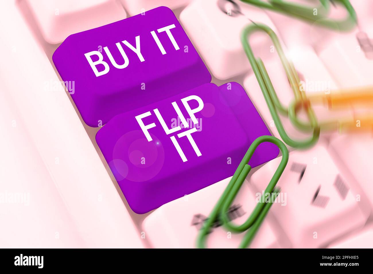 Text showing inspiration Buy It Flip It. Conceptual photo Buy something ...