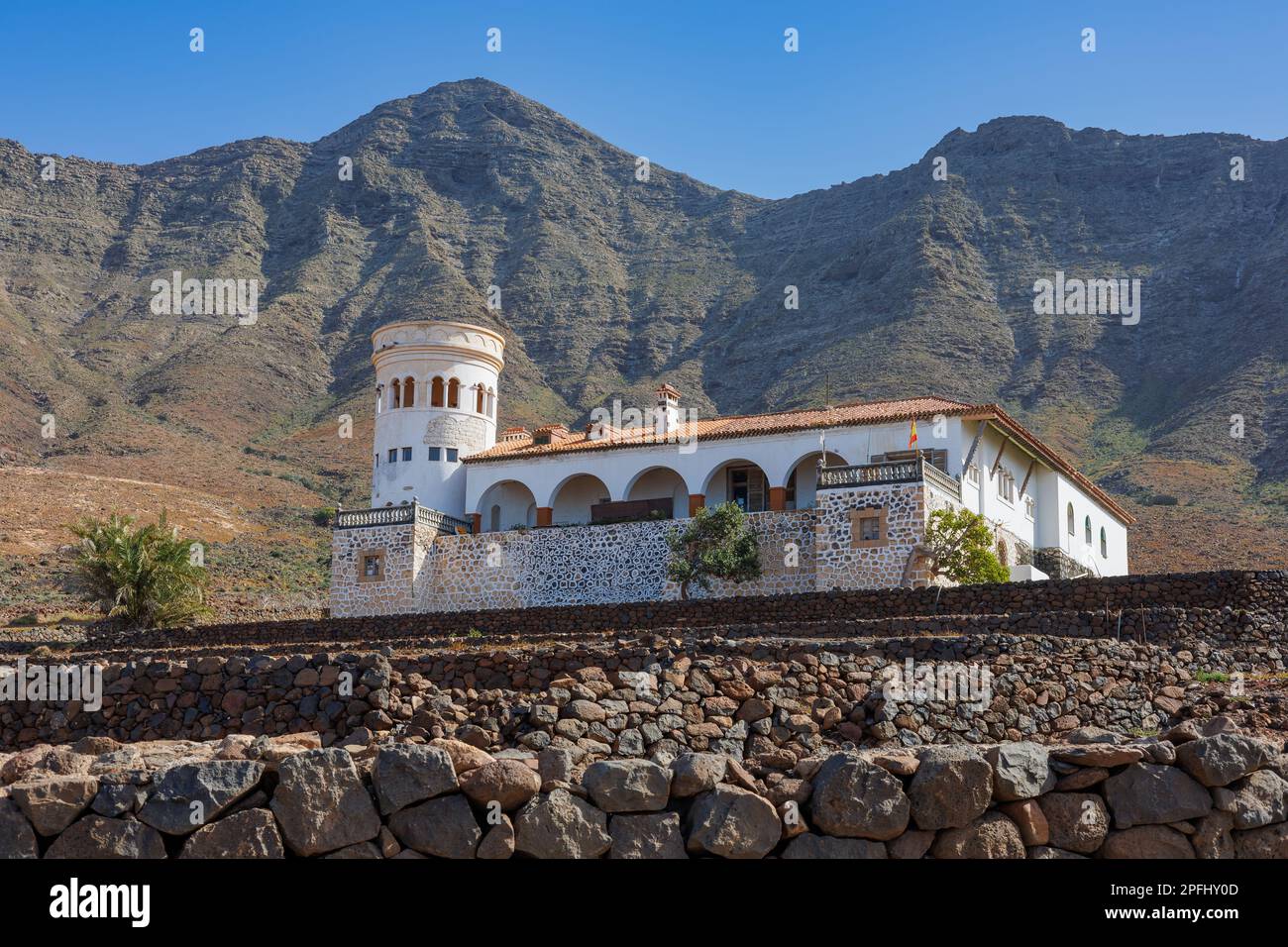 Villa Winter in the Cofete area in the south of the island of ...
