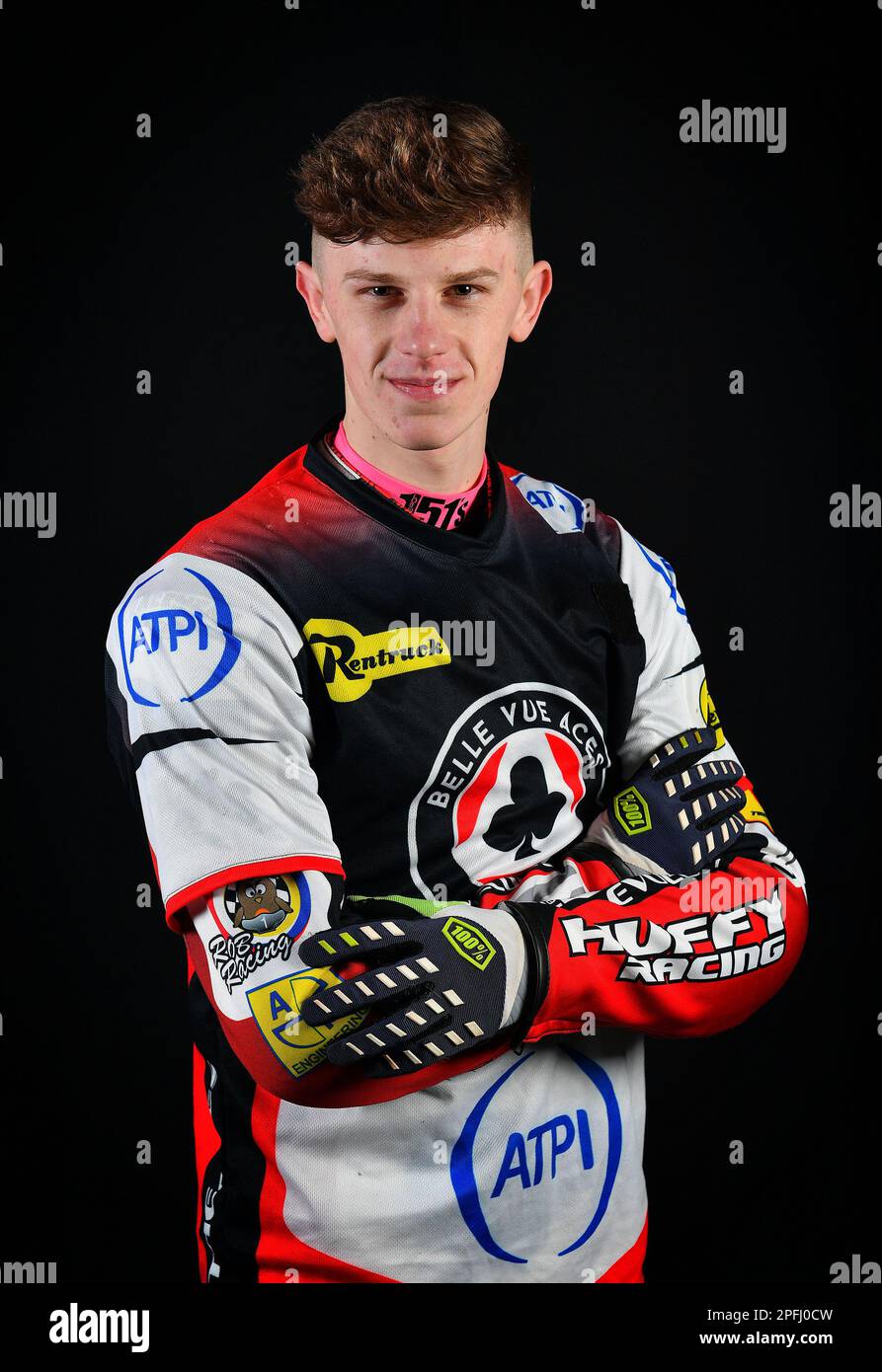 Jake Mulford of Belle Vue Aces during the Belle Vue Aces Media Day at ...