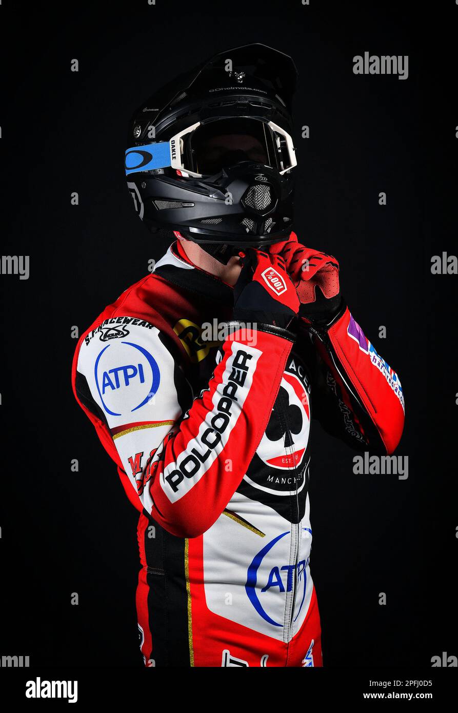 Brady Kurtz of Belle Vue Aces during the Belle Vue Aces Media Day at ...