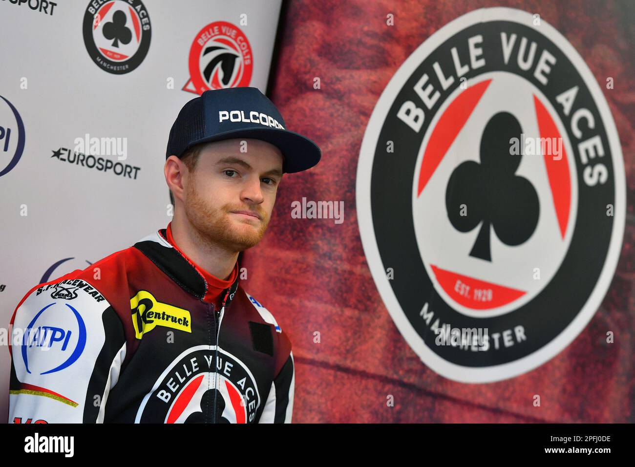 Brady Kurtz of Belle Vue Aces during the Belle Vue Aces Media Day at ...