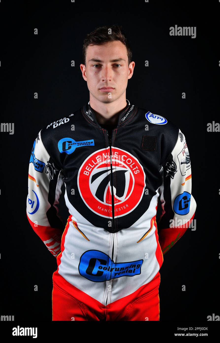 Matt Marson of Belle Vue Aces during the Belle Vue Aces Media Day at ...