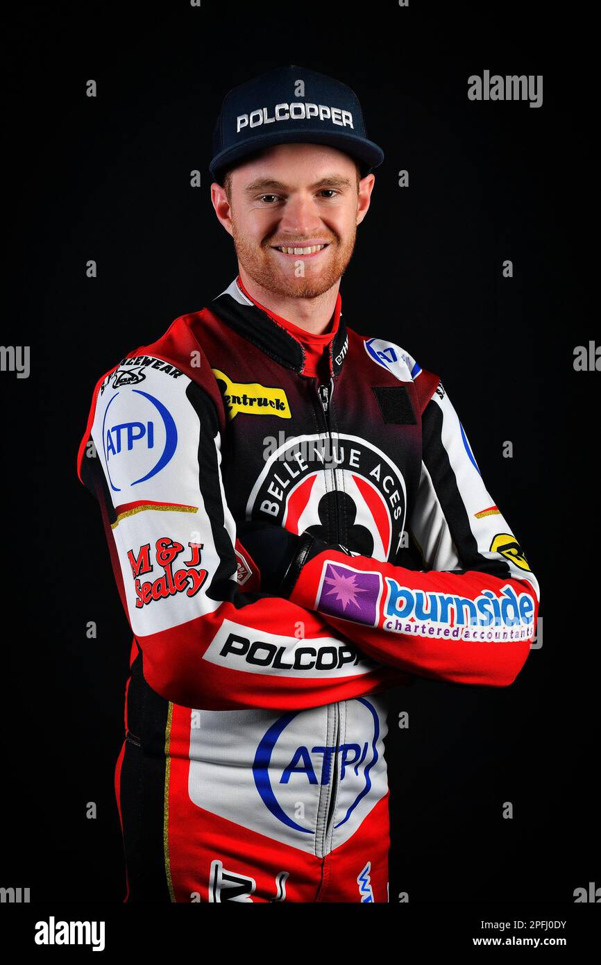 Brady Kurtz of Belle Vue Aces during the Belle Vue Aces Media Day at ...