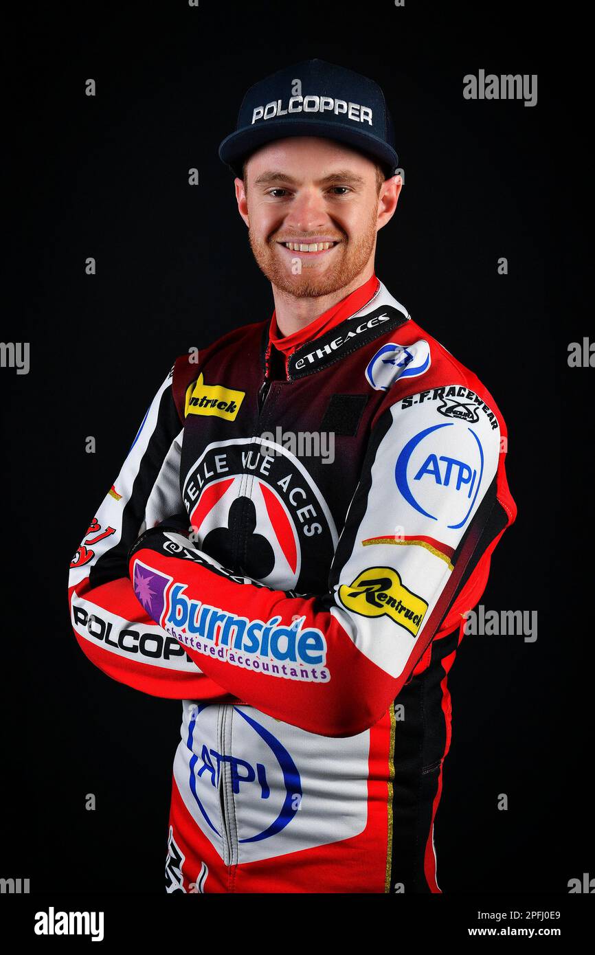 Brady Kurtz of Belle Vue Aces during the Belle Vue Aces Media Day at ...