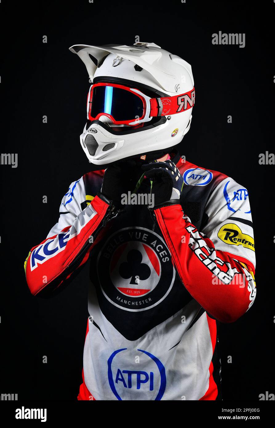 Jake Mulford of Belle Vue Aces during the Belle Vue Aces Media Day at ...