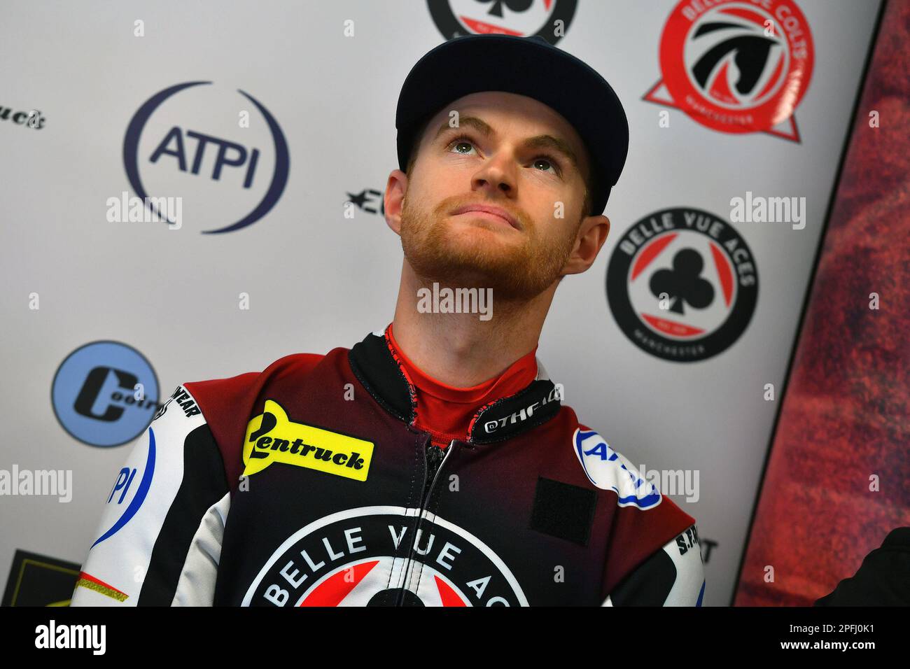 Brady Kurtz of Belle Vue Aces during the Belle Vue Aces Media Day at ...