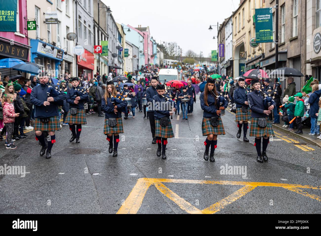 Downpatrick, UK. 17th Mar, 2023. Downpatrick UK.17th March, Saint ...