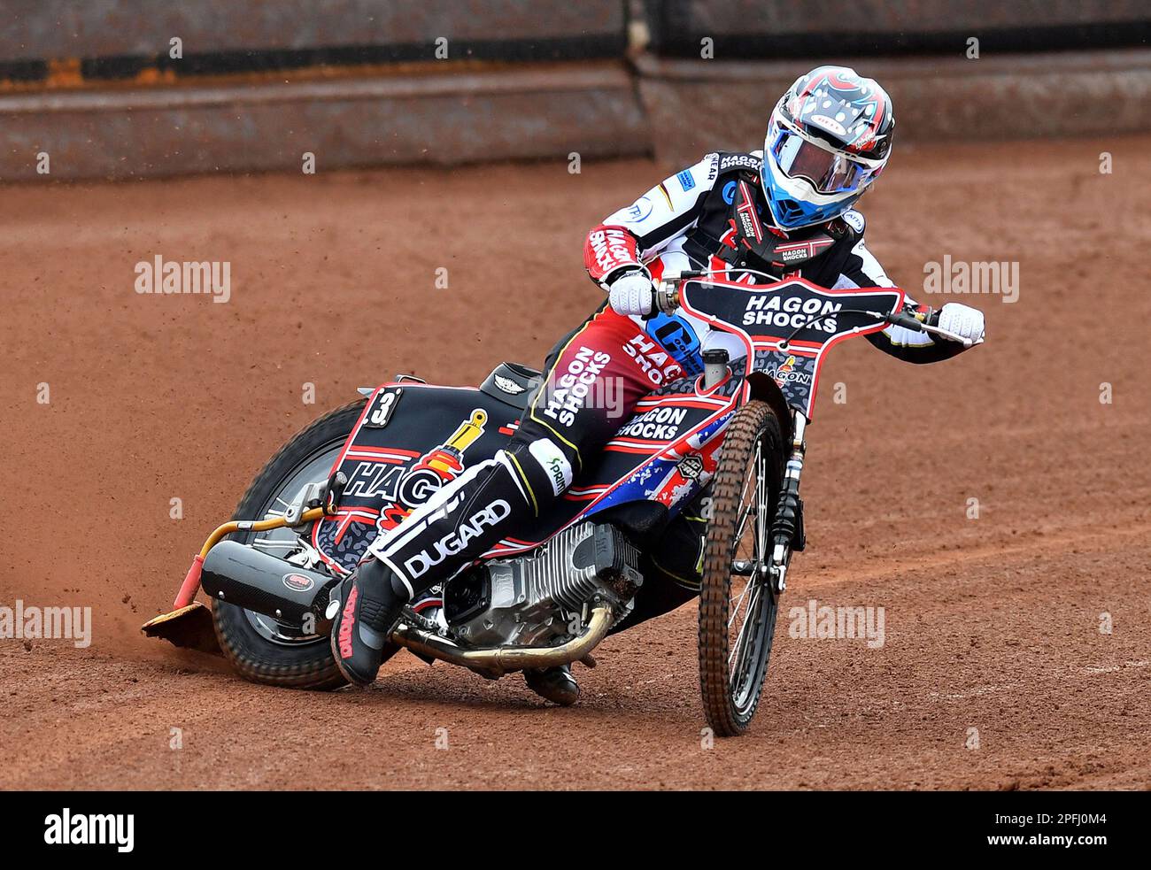 Sam Hagon of Belle Vue Aces during the Belle Vue Aces Media Day at the ...