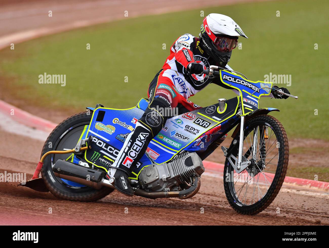 Jaimon Lidsey of Belle Vue Aces during the Belle Vue Aces Media Day at ...