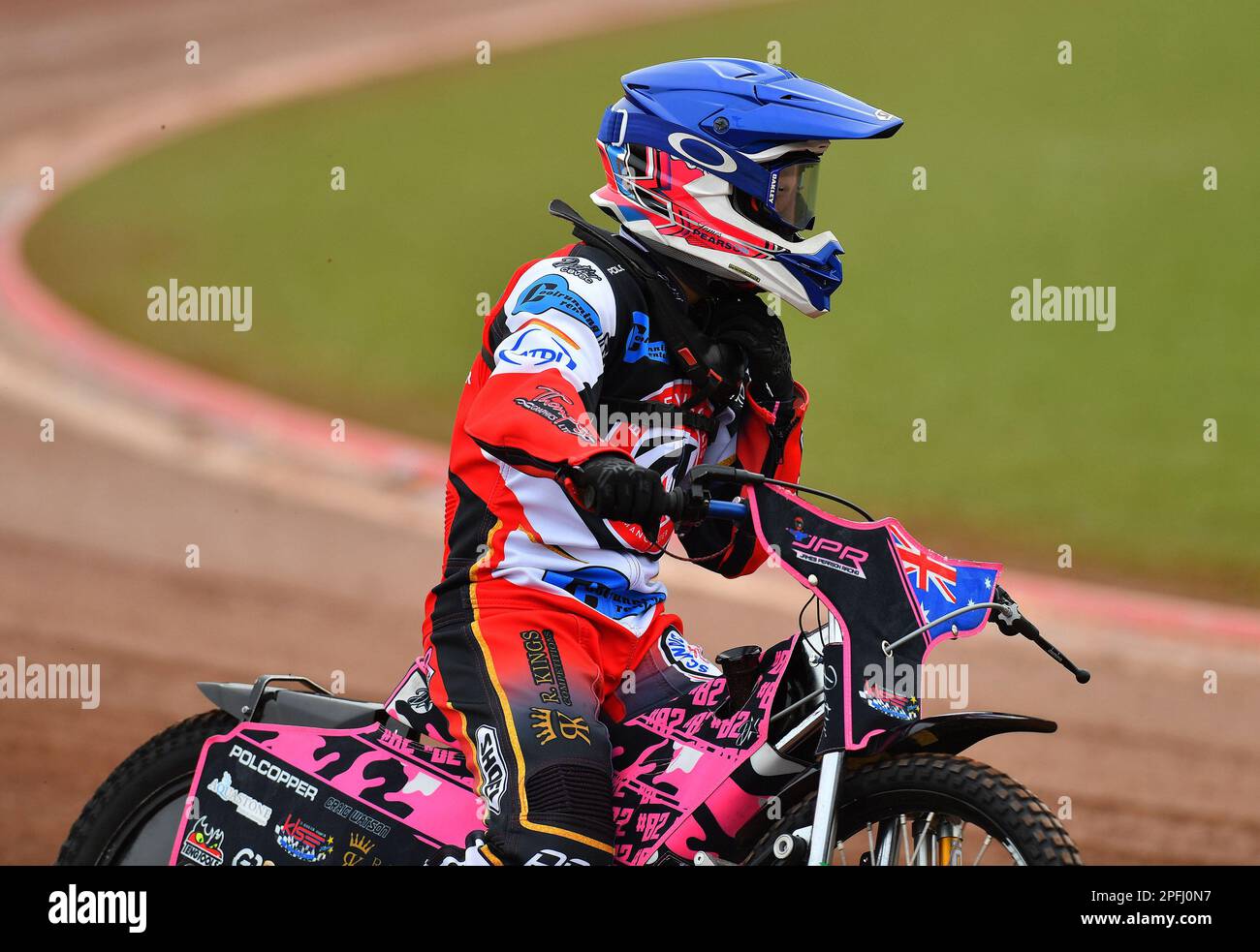 James Pearson of Belle Vue Aces during the Belle Vue Aces Media Day at ...