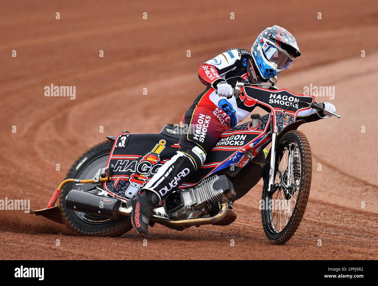 Sam Hagon of Belle Vue Aces during the Belle Vue Aces Media Day at the ...