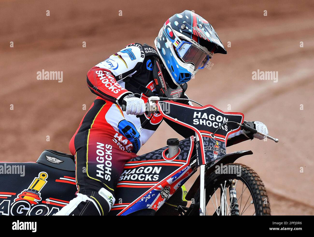 Sam Hagon of Belle Vue Aces during the Belle Vue Aces Media Day at the ...